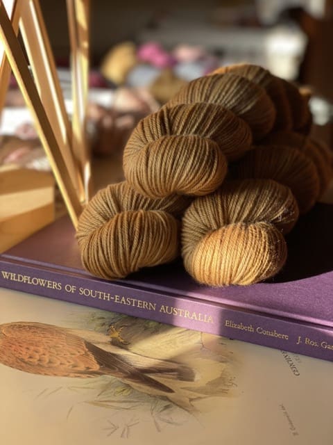 Billy Buttons Wildflowers Pageant DK Twist - Circus Tonic Handmade