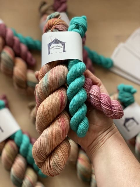 Gingerbread 140g Sock Set - Circus Tonic Handmade