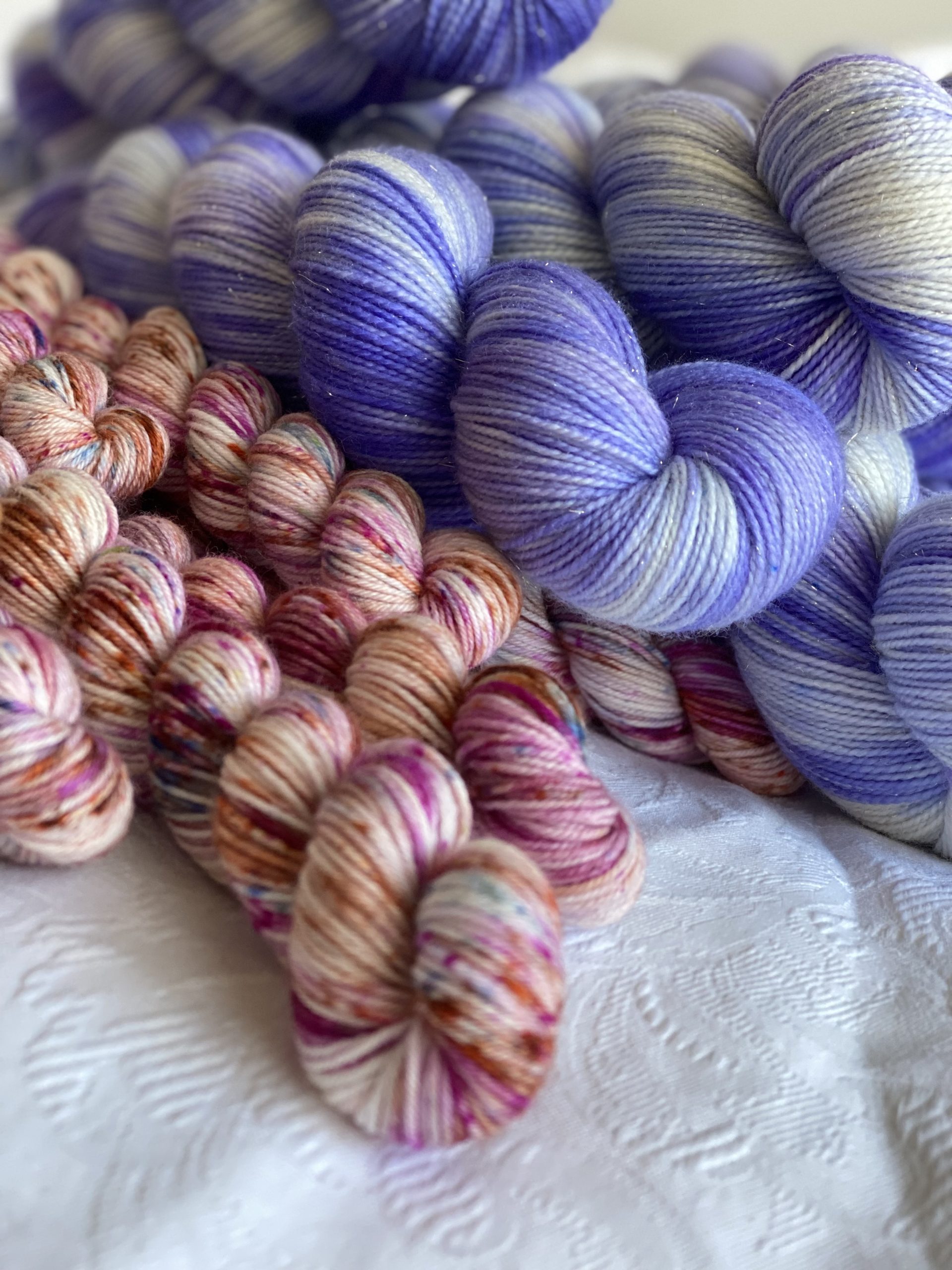 Jacaranda Sparkle Sock Set - Circus Tonic Handmade