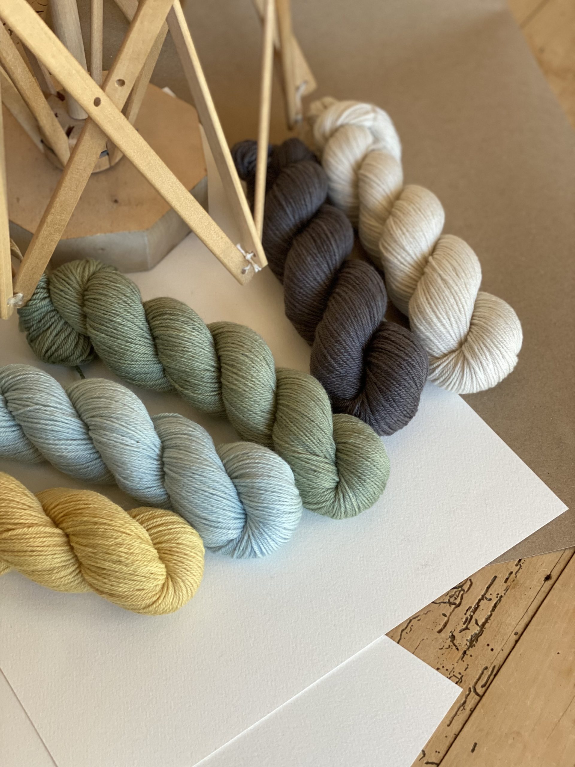 Meal Beach Hamnavoe Set Muster SRS Merino - Circus Tonic Handmade