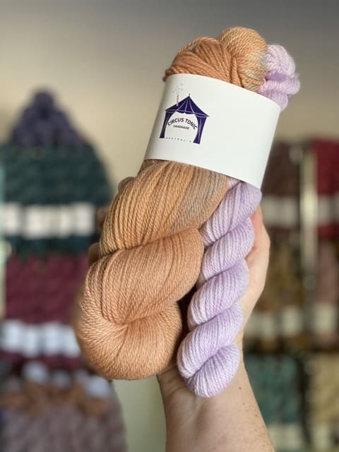 Ginger Cat Homeward Sport SRS Merino Sock Set - Circus Tonic Handmade