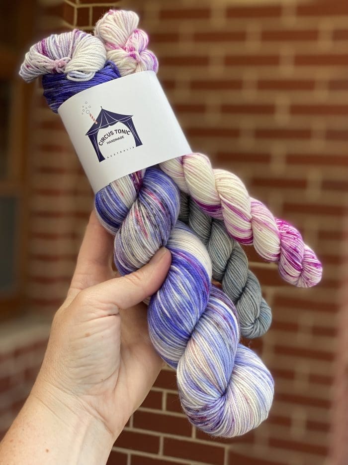 Pandemonium Pot B Sock Set - Circus Tonic Handmade
