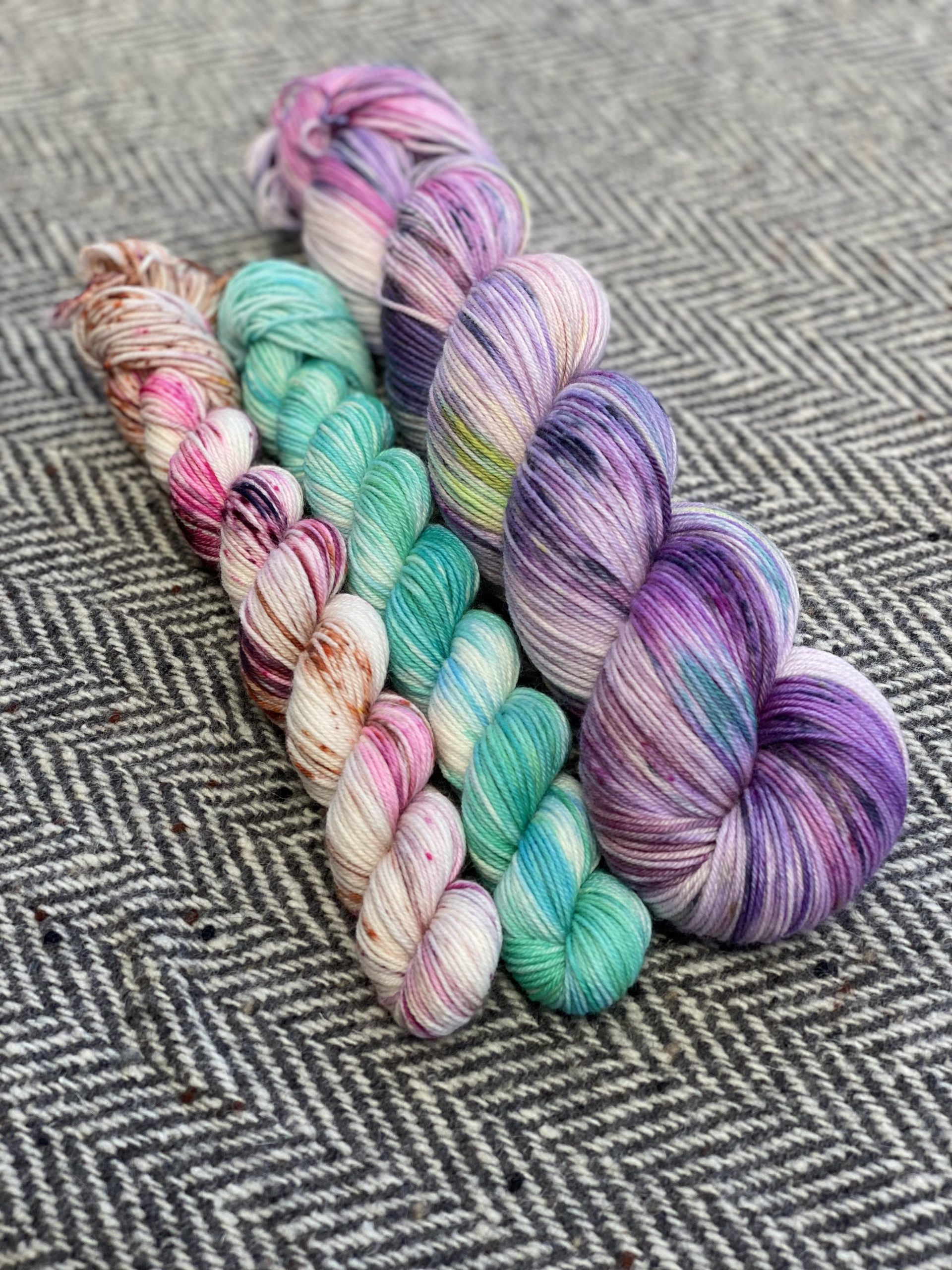 Azurite Jubilee Sock - Circus Tonic Handmade