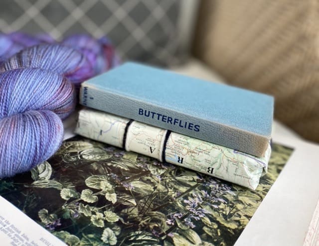 Purple Emperor Butterfly Binding Box - Circus Tonic Handmade