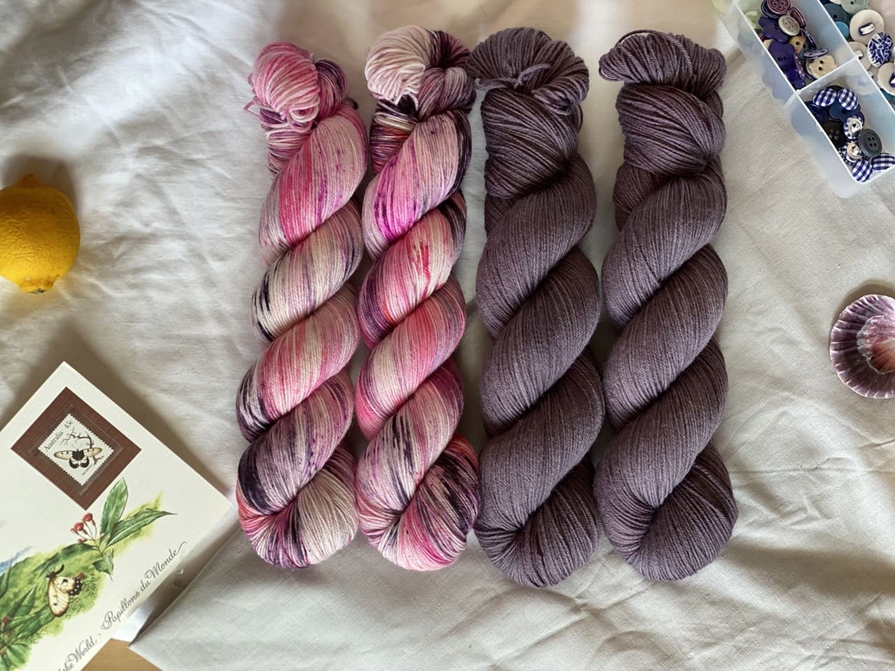WestKnits GoGoDynamo 16 Raspberry Ripple - Circus Tonic Handmade
