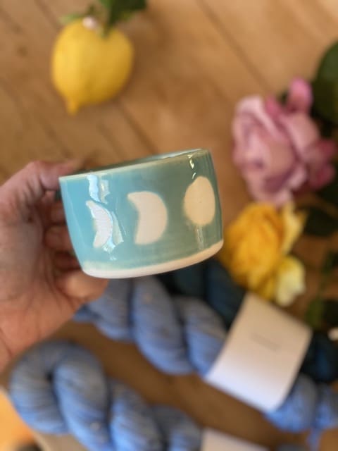 Moon Phases Pottery Mug Finest Box - Circus Tonic Handmade