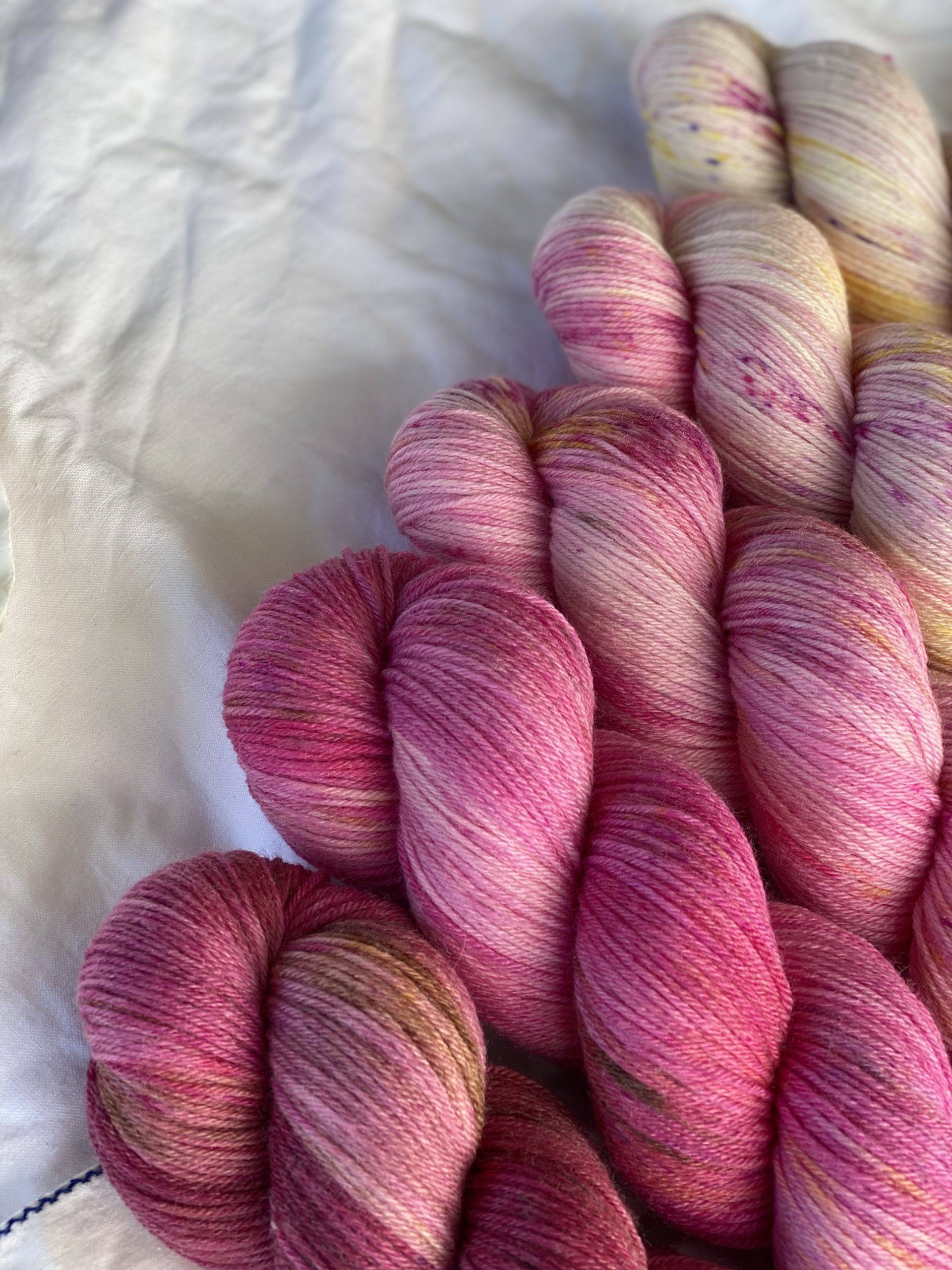 Summer Garden Merino Bamboo Fade - Circus Tonic Handmade