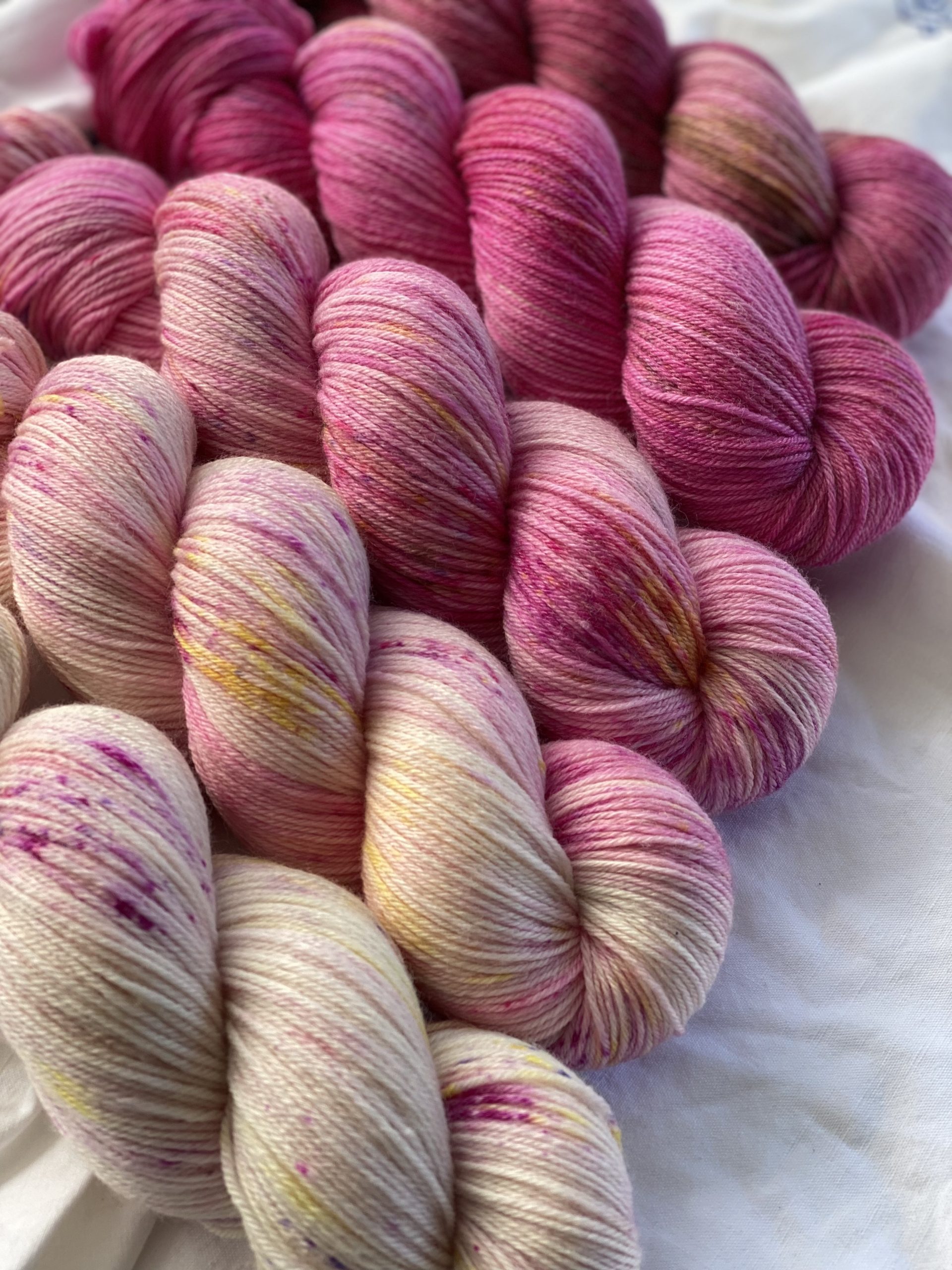 Summer Garden Merino Bamboo Fade - Circus Tonic Handmade