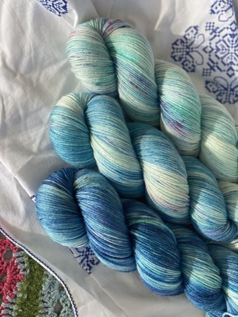 Family Saga Merino Bamboo Fade - Circus Tonic Handmade