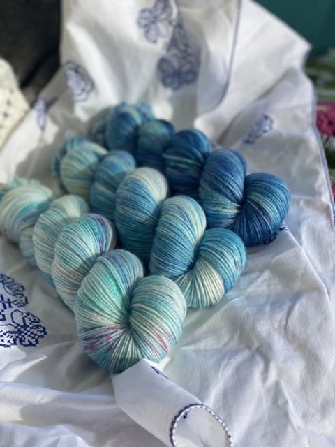 Family Saga Merino Bamboo Fade - Circus Tonic Handmade