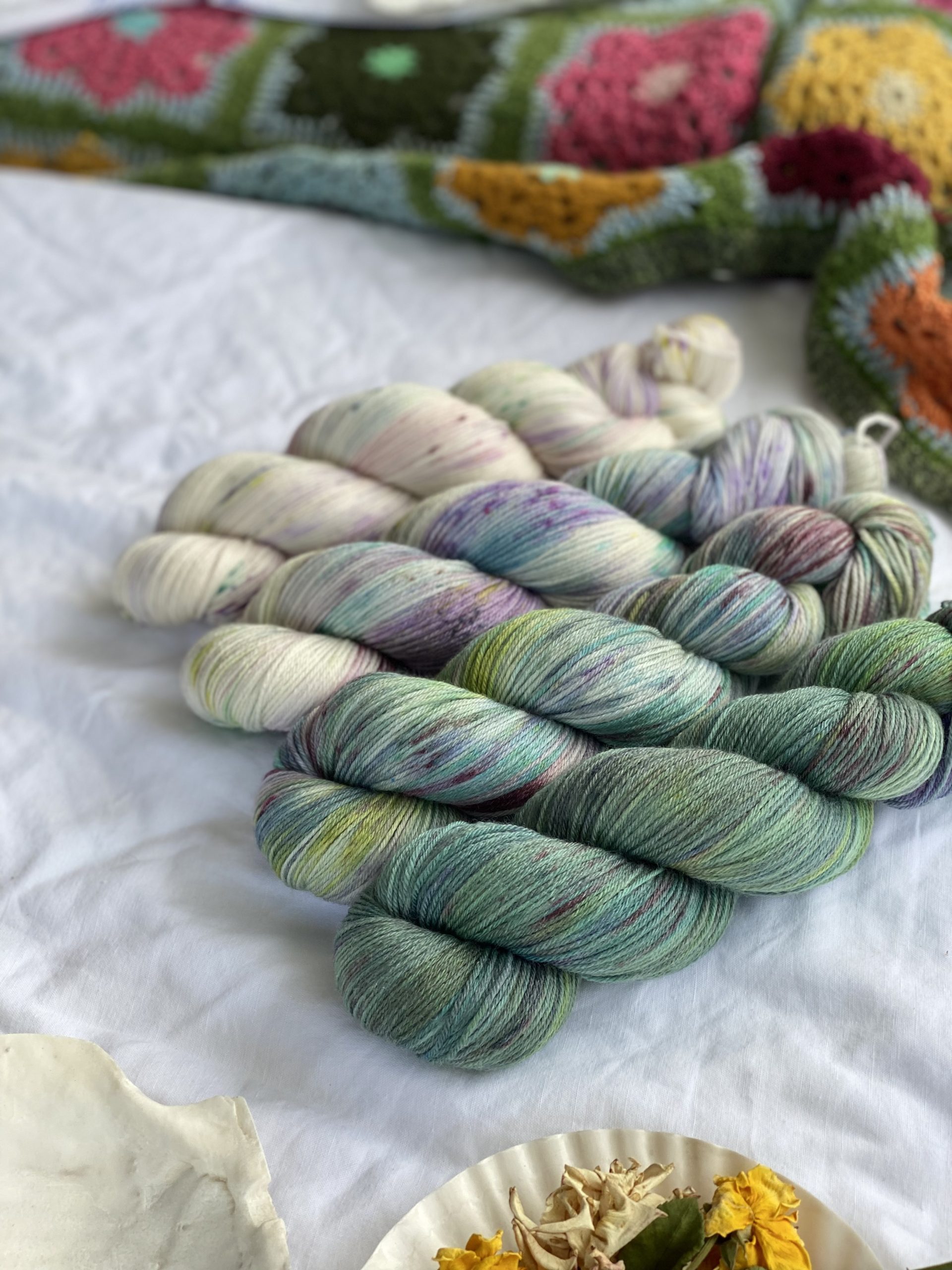 A Time and a Place Merino Bamboo Fade - Circus Tonic Handmade