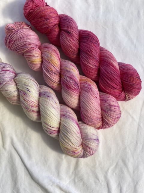 Summer Party Merino Bamboo Fade - Circus Tonic Handmade