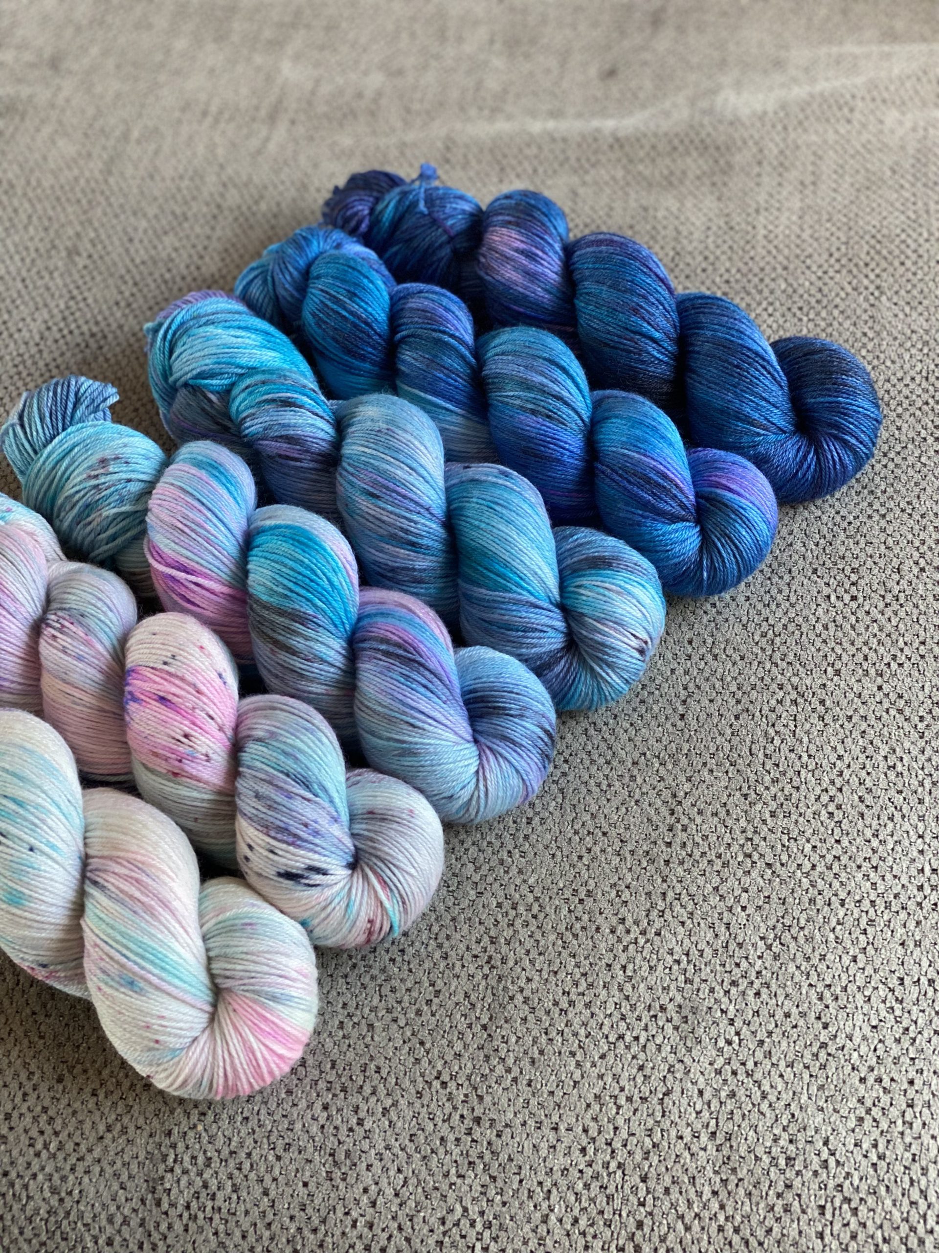 Antarctic Merino Bamboo Fade - Circus Tonic Handmade