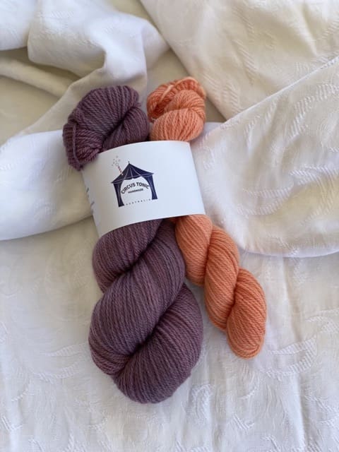 Dragon Knit Homeward Sport SRS Merino Sock Set - Circus Tonic Handmade