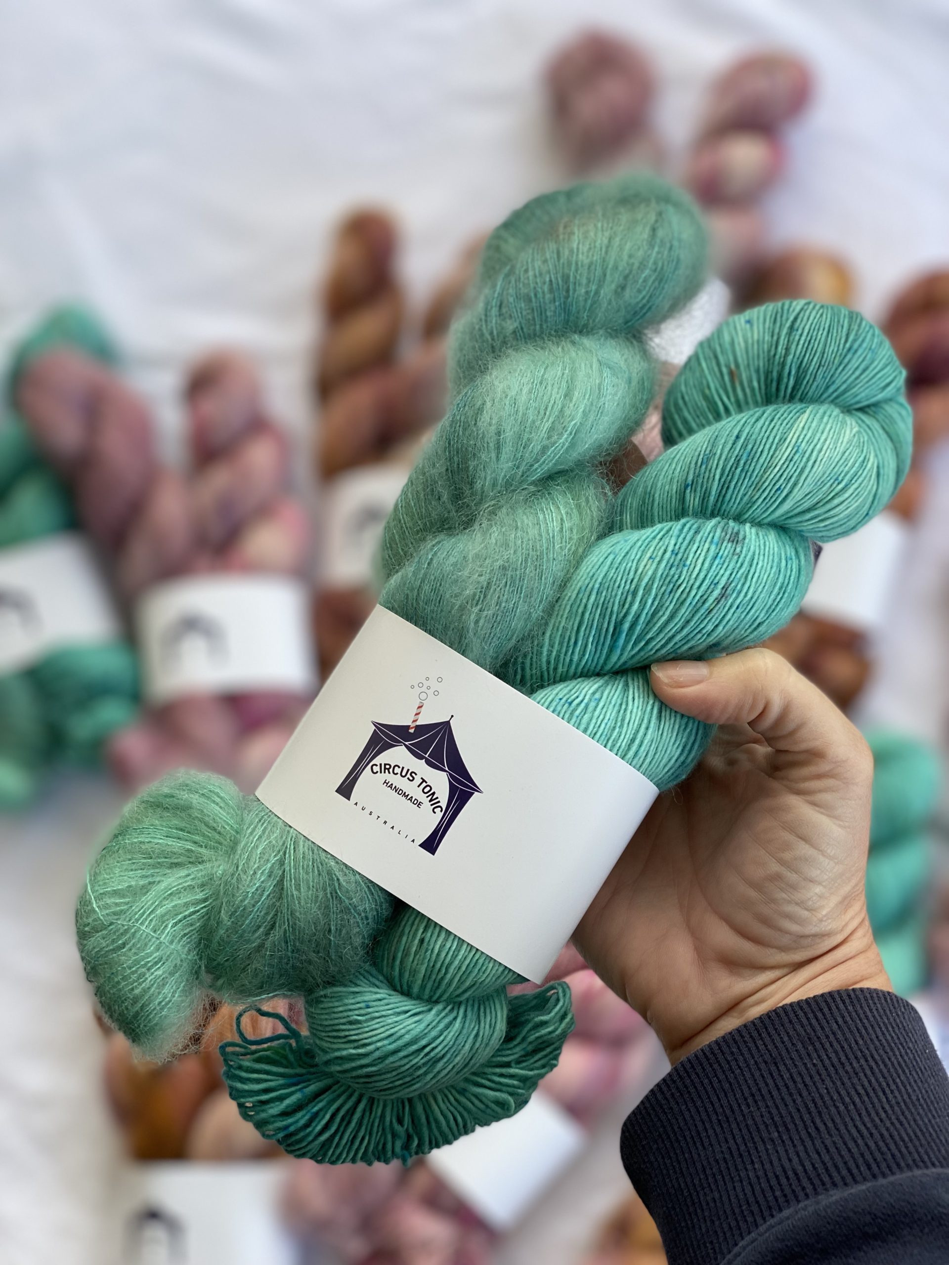 Great Green Macaw Fledgling Duos - Circus Tonic Handmade