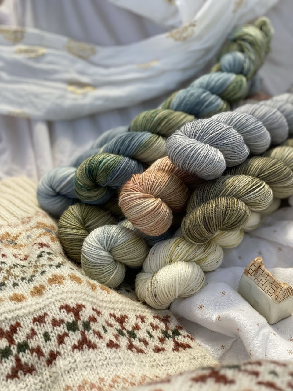 Mossy Khaki Fade - Circus Tonic Handmade