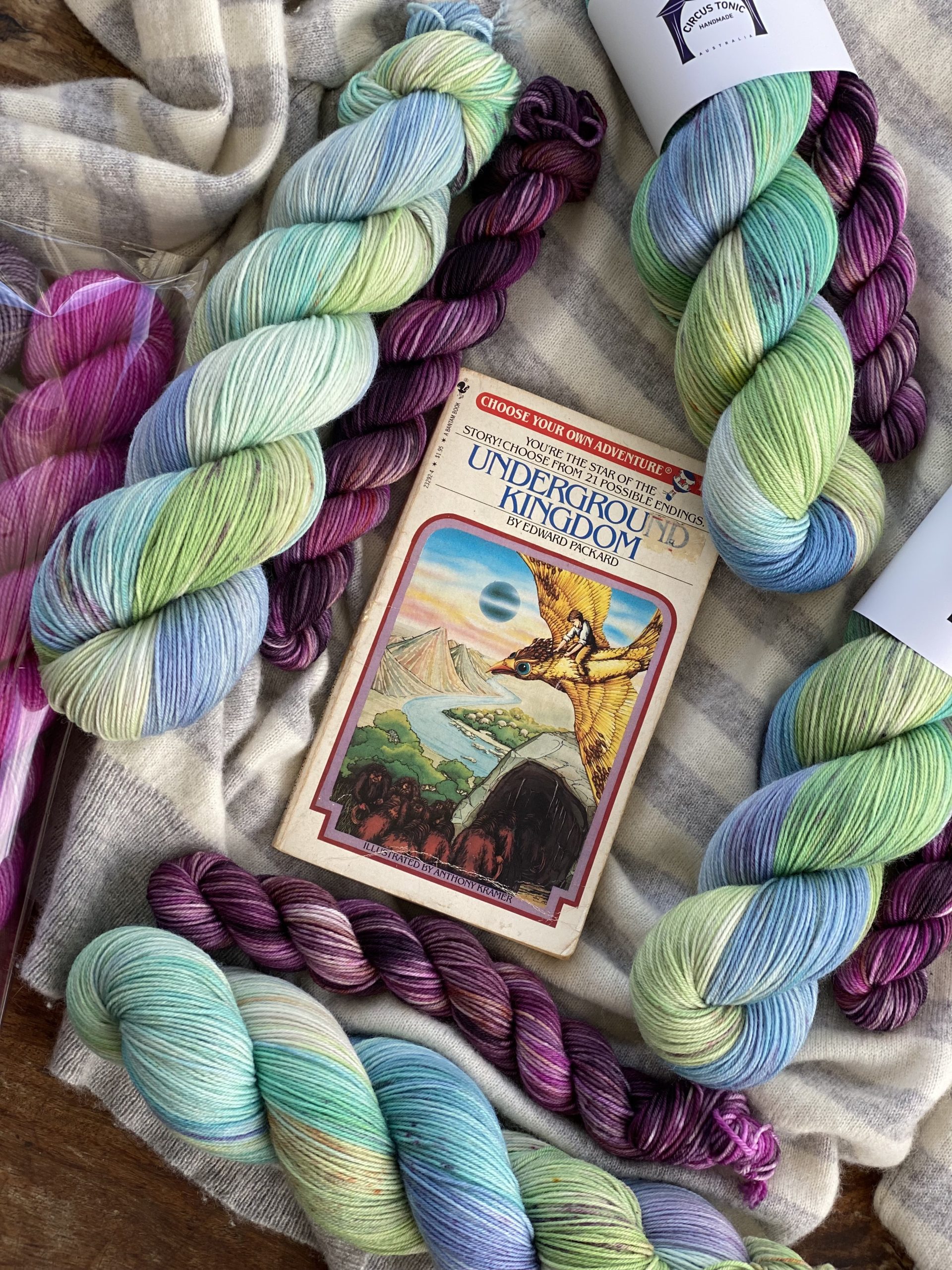 Choose Your Own Adventure Sock Set Underground Kingdom - Circus Tonic ...