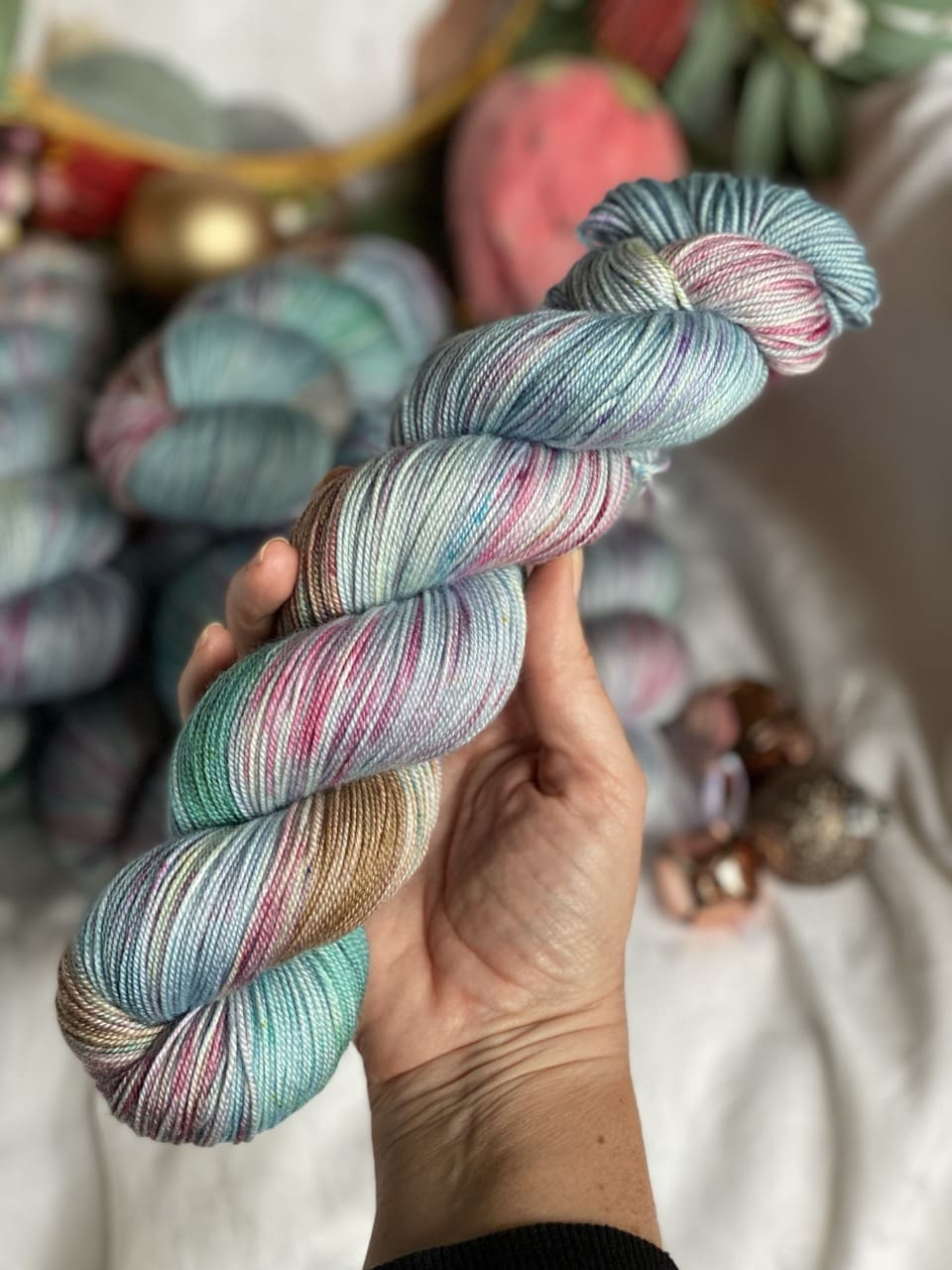 Christmas 2025 Colourway Seacliff Summertime - Circus Tonic Handmade